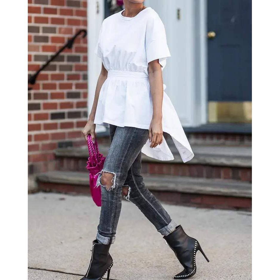 Slit Back Top – Unspoken Couture Boutique